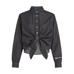 KARL LAGERFELD JEANS Bluse Damen Gr&ouml;&szlig;e M schwarz