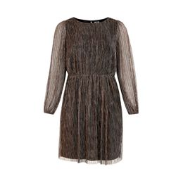 WE Fashion Kleid Damen Gr&ouml;&szlig;e 52 bronze Winterkleid