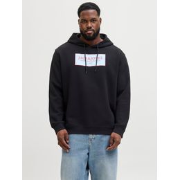 Jack & Jones Plus Jack & Jones Plus Sweatshirt 'JORGREENE' Herren Gr&ouml;&szlig;e XXL hellblau / cranberry / schwarz