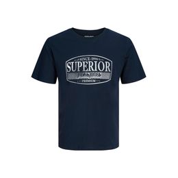 Jack & Jones Premium T-Shirt 'JPRBLUNOAH' Herren Gr&ouml;&szlig;e S navy / wei&szlig;