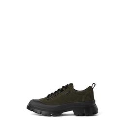 K by KARL LAGERFELD Karl Lagerfeld Schn&uuml;rschuh Herren Gr&ouml;&szlig;e 44 khaki / schwarz