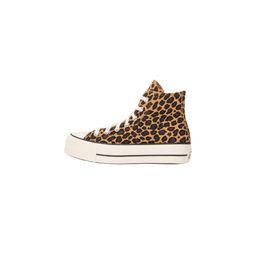 Converse Sneaker 'Ctas Lift' Damen Gr&ouml;&szlig;e 35/35.5 cappuccino / dunkelbraun / schwarz
