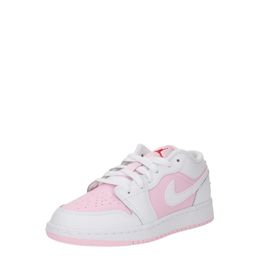 Jordan Sneaker 'Air Jordan 1' Jungen Größe 35.5 pink / weiß