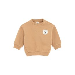 Cool Club Sweatshirt Jungen Gr&ouml;&szlig;e 74 camel / schwarz / wei&szlig;
