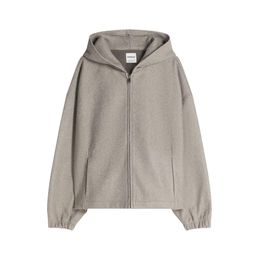 Bershka Sweatjacke Damen Gr&ouml;&szlig;e S dunkelbeige
