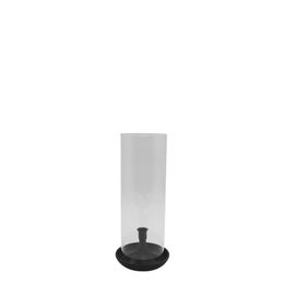 Chic Antique Hurricane mit Kerzenhalter H35, &Oslash;15 cm schwarz skandinavische Deko Online Shop