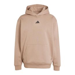 adidas Performance Sportsweatshirt Herren Größe M beige / dunkelbeige / schwarz