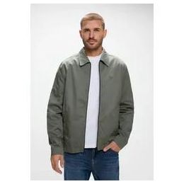 Blouson Street One MEN, Herren, Gr. 3XL, gr&uuml;n (natural gr&uuml;n), Web, Obermaterial: 98% Baumwolle, 2% Elasthan; Futter: 100% Baumwolle, unifarben, gerade normal, V-Ausschnitt, B&uuml;ndchen, Jacken Blouson, aus Baumwolle mit Stretchanteil