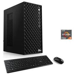 CSL PC "Mystic V24576", schwarz, Microsoft Windows 11 Home (64 Bit), 32 GB RAM 1.000 GB SSD, Desktop-PCs, PC