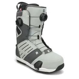 Snowboardboots DC Shoes "Judge Step On" Gr. 13, grau (dunkelgrau, grau), Schuhe, Herren, 13(47), Obermaterial:95.23% Synthetikmaterial, 4.77% Textil;