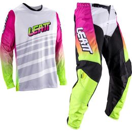 Leatt 3.5 Ride Kit V26 Retro, Set Trikot/Textilhose