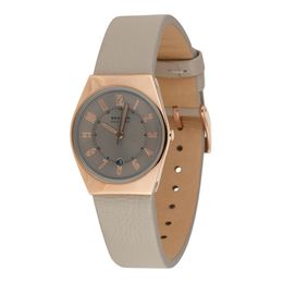 Skagen Analoguhr Damen Größe One Size rosegold / grau