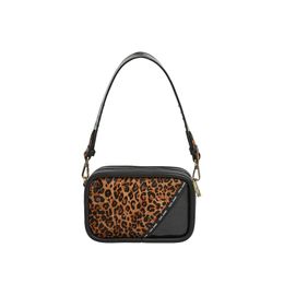 Pepe Jeans Handtasche 'KEYRA LEO' Damen Gr&ouml;&szlig;e One Size braun / schwarz
