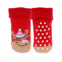 La Bortini Socks girl Red size 18-20