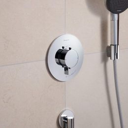 Hansgrohe Ecostat Comfort S Thermostat, für Wanne & Dusche, 33714000,