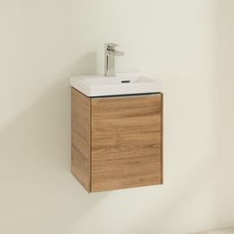 Villeroy & Boch Villeroy & Boch Subway 3.0 Schrank mit G&auml;stebecken, 1 T&uuml;r, 43703701+C58400RH,