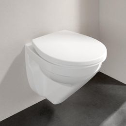 Villeroy & Boch Villeroy & Boch O.novo Wand-WC Compact mit DirectFlush, Ausf&uuml;hrung kurz, 7667HR01, Compact
