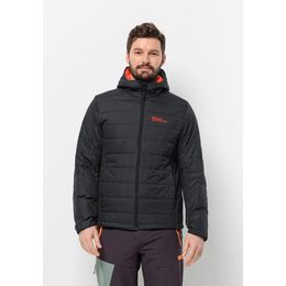 Jack Wolfskin Herren Funktionsjacke "LAPAWA INS HOODY M"phantom, Gr. S, OBERSTOFF 100% POLYAMID FUTTER 100% POLYESTER FÜLLUNG 100% POLYESTER, Jacken