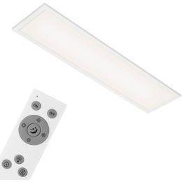 Briloner Leuchten LED Panel "7167016 Piatto", wei&szlig;, Leuchten, Deckenlampe, 100x25x6cm, 24W, Wohnzimmer, Schlafzimmer, Flur