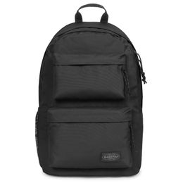 Freizeitrucksack Eastpak "PADDED DBL", Kinder, Gr. B/H/T: 28,5cm x 47cm x 21cm, schwarz, Nylon, Polyester, unifarben, Rucksäcke, Schulrucksack Arbeitsrucksack Streetpack