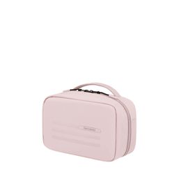 Kulturbeutel Samsonite "STACKD Toilet Kit, 14 cm", Gr. B/H/T: 22cm x 14cm x 9cm, rosa, Polyester, Polyurethan, Taschen, Beauty-Bag Beautybox Schminketui Kosmetikbox