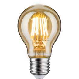 Paulmann LED-Leuchtmittel "E27 Goldlicht dimmbar Vintage AGL 6W dimmbar Vintage AGL 6W", gold (goldfarben), L:10,4cm &Oslash;:6cm, Leuchtmittel, 1700 Kelvin