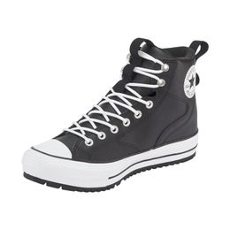 Sneaker Converse "CHUCK TAYLOR ALL STAR WATER-REPELLENT HIKER BOOT", Herren, Gr. 37,5, schwarz-weiß (schwarz, schwarz, weiß), Synthetik, Schuhe, wasserabweisend