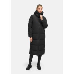 Winterjacke Marikoo "Honiaa", Damen, Gr. L, schwarz, Obermaterial: 100% Polyester; Futter: 100% Polyester; Wattierung: 100% Polyester; &Auml;rmelfutter: 100% Polyester, Jacken Winterjacke, mit Bel&uuml;ftungs&ouml;ffnungen am Jackensaum