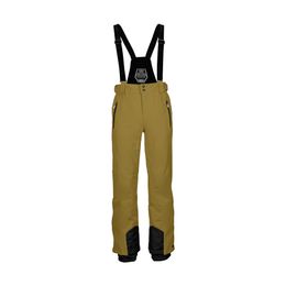 Skihose Killtec "KSW 100 MN SKI PNTS", Herren, Gr. S, Normalgr&ouml;&szlig;en, olivgr&uuml;n, Obermaterial: 100% Polyester;Futter: 100% Polyester;F&uuml;llung: 100% Polyester, Hosen Skihose, Wind- und wasserdichte Skihose, verstellbar, mit Schneef&auml;ngen