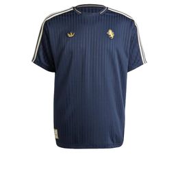 adidas Performance Trikot 'Juventus Terrace Icons' Herren Größe S beige / marine / goldgelb