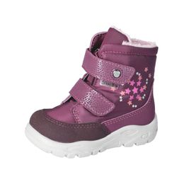 Snowboots Pepino "Pepino Stiefelette Lederimitat", Mädchen, Gr. 24, merlot, Lederimitat, Schuhe Snowboots