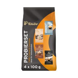 Tchibo - Caffè Crema & Espresso Probierset - 4 x 100 g Ganze Bohne