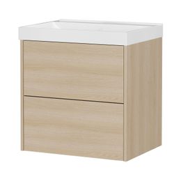 Tchibo - Waschtisch »Bodera« mit Becken - 61x46x65cm - braun - Holz