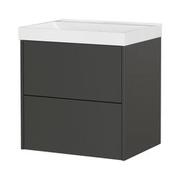 Tchibo - Waschtisch &raquo;Bodera&laquo; mit Becken - 61x46x65cm - grau - Holz