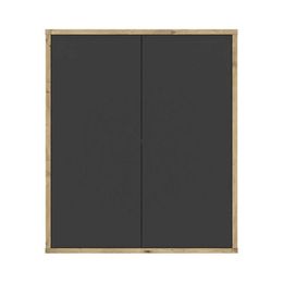 Roba Wandschrank &raquo;Morena&laquo; mit 2 T&uuml;ren - 60x15x70cm - braun - Holz / Acryl