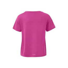 Tchibo - 2-in-1-Kurzarm-Sportshirt - Damen - Gr. XXL - pink