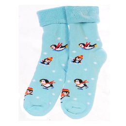 La Bortini Socks female Blue size 35-38