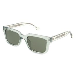 Gucci GG1732SK | Herren-Sonnenbrille | Fassung: Vollrand, Rectangular, Kunststoff, Grau | Glasfarbe: Grau