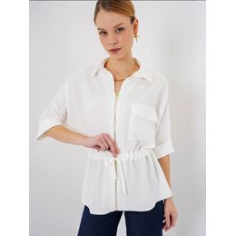 Bigdart Bluse Damen Gr&ouml;&szlig;e L wei&szlig;