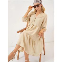 Bigdart Kleid Damen Gr&ouml;&szlig;e 40 creme Winterkleid