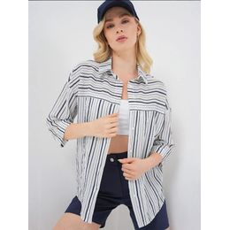 Bigdart Hemden Damen Gr&ouml;&szlig;e S navy / wei&szlig;