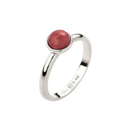 Elli Ring Damen Größe 56 rot / silber