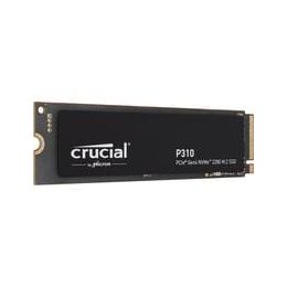 CRUCIAL P310 500 GB, SSD schwarz, PCIe 4.0 x4, NVMe, M.2 2280