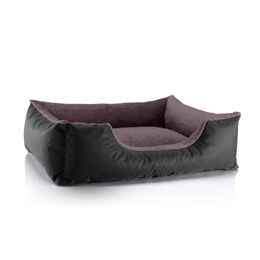 BedDog Hundebett TEDDY Hundesofa waschbares Hundebett mit Rand Hundekissen