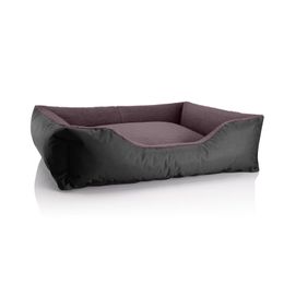 BedDog Hundebett TEDDY Hundesofa waschbares Hundebett mit Rand Hundekissen