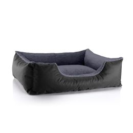 BedDog Hundebett TEDDY Hundesofa waschbares Hundebett mit Rand Hundekissen