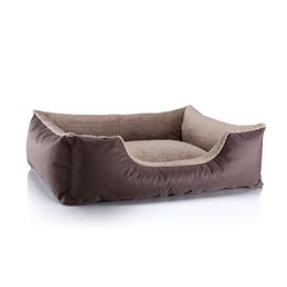 BedDog Hundebett TEDDY Hundesofa waschbares Hundebett mit Rand Hundekissen