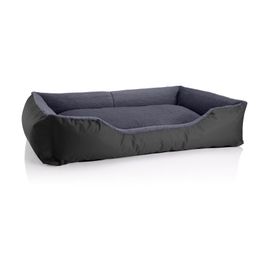 BedDog Hundebett TEDDY Hundesofa waschbares Hundebett mit Rand Hundekissen