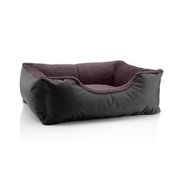BedDog Hundebett TEDDY Hundesofa waschbares Hundebett mit Rand Hundekissen