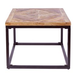 Riess Ambiente riess-ambiente Beistelltisch INFINITY HOME - 60cm Mangoholz Industrial Design massiv